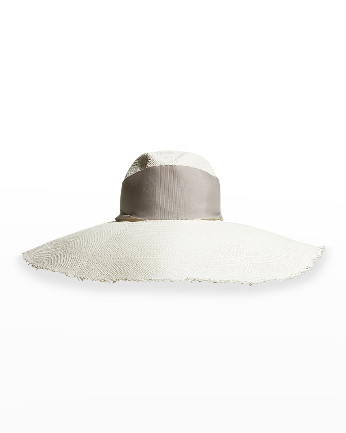 Sensi Studio Life is a Beach Frayed Straw Floppy Hat | Neiman Marcus