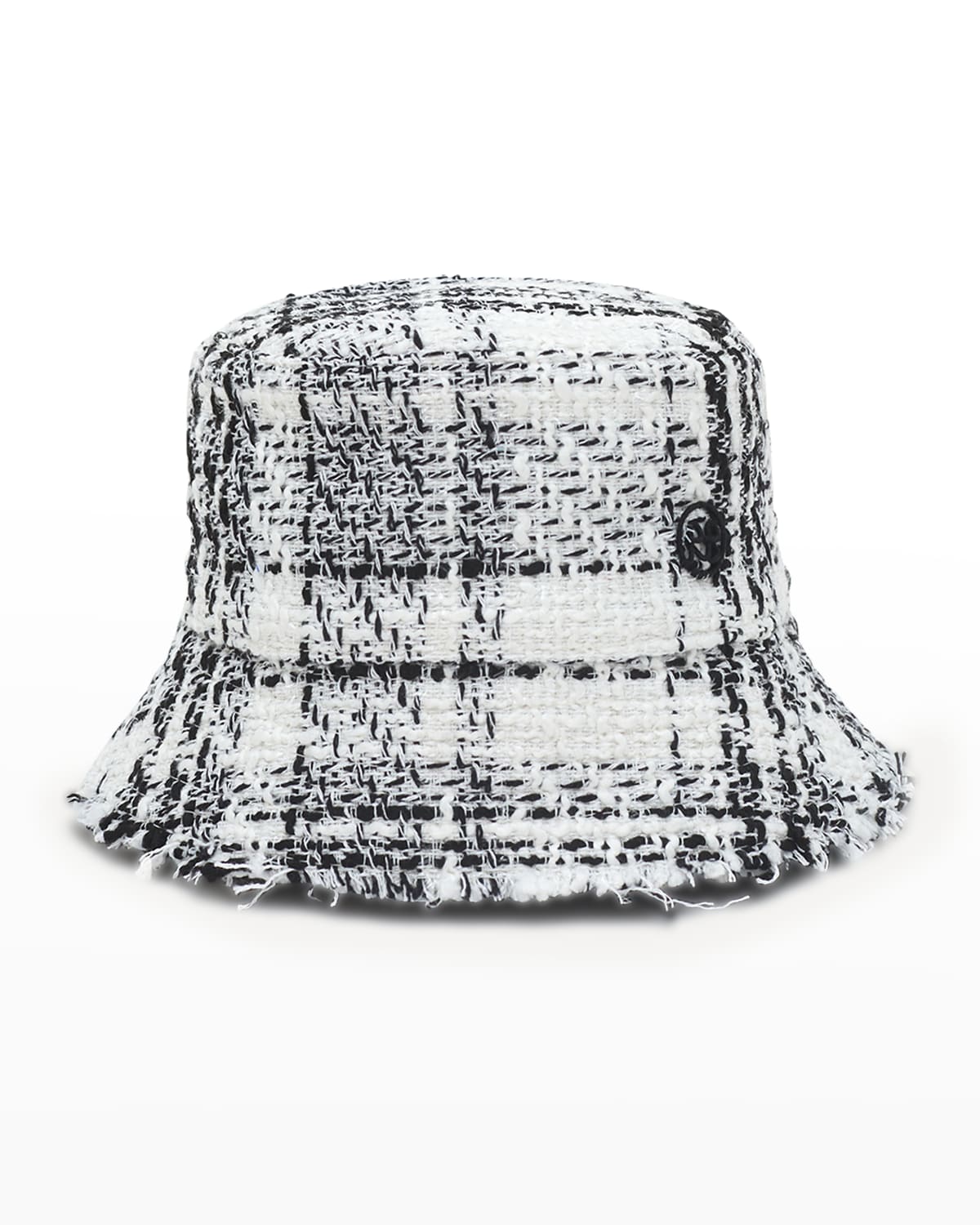 Isabel Marant Haley Check Wool-Blend Bucket Hat | Neiman Marcus