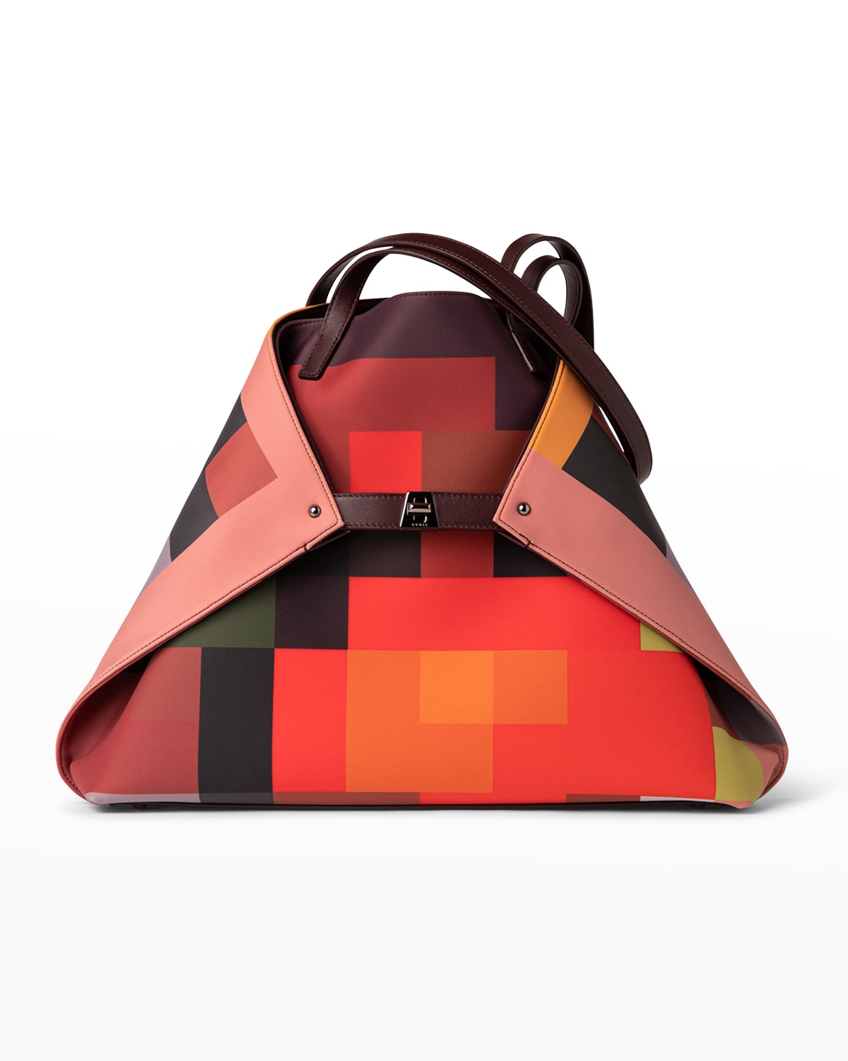 Akris Ai Small Leather Convertible Shoulder Bag | Neiman Marcus