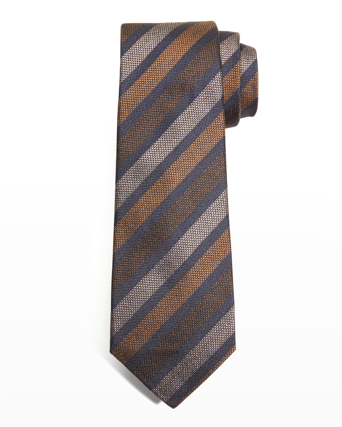 Kiton Men's Tossed Square Silk Tie | Neiman Marcus