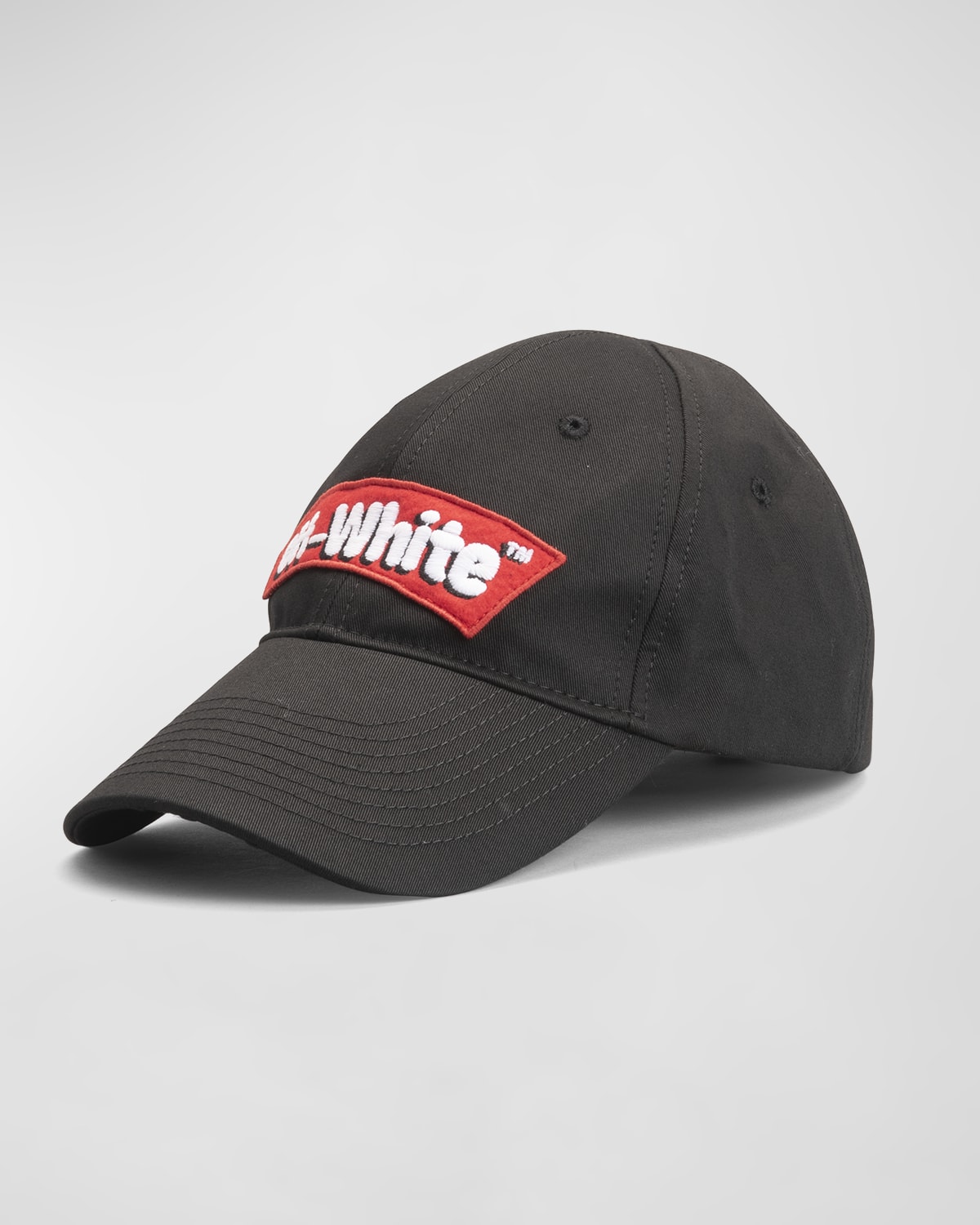 TOM FORD TF Logo Leather Baseball Cap | Neiman Marcus