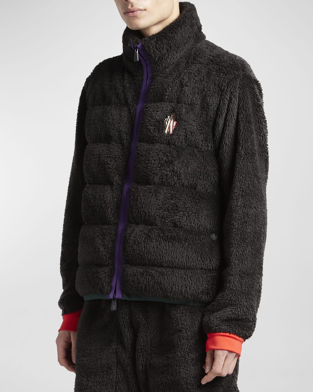 Giorgio Armani Men's Zip-Up Down Jacket | Neiman Marcus