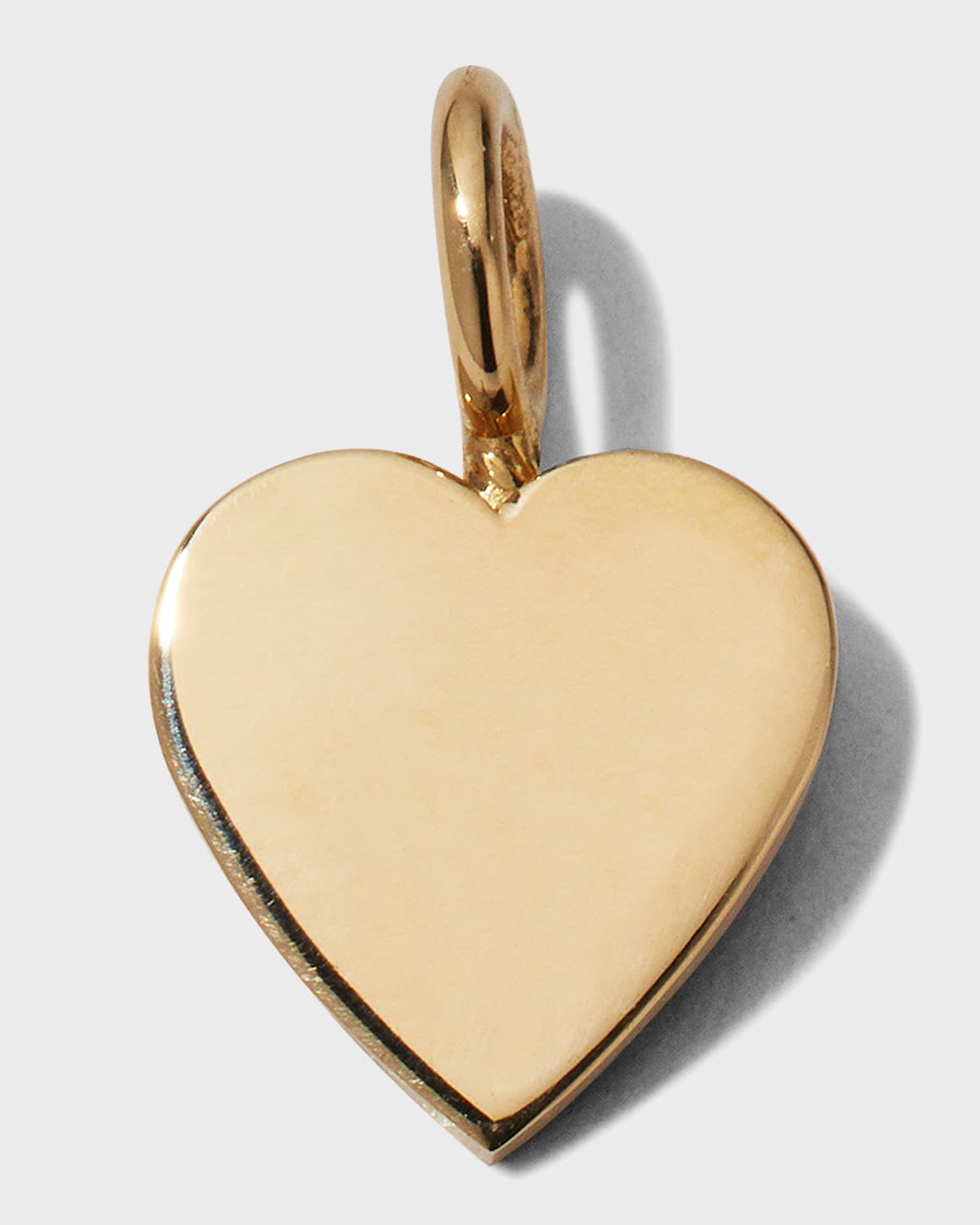 Sarah Chloe Lily Melange 14K Gold Large Scalloped Heart Charm | Neiman ...