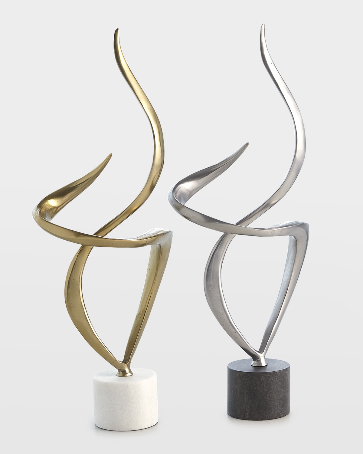 Global Views Bent Loop Sculpture | Neiman Marcus