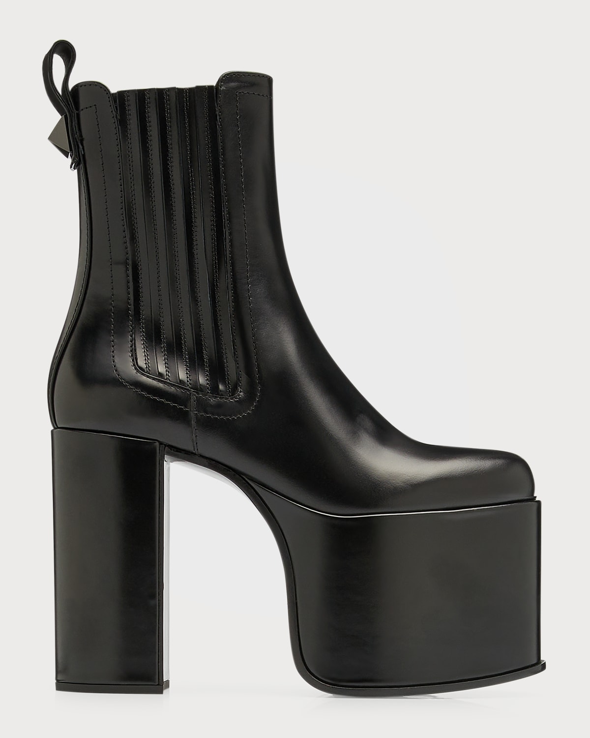 Valentino Garavani Club Beatle Roman Stud Chelsea Platform Booties ...