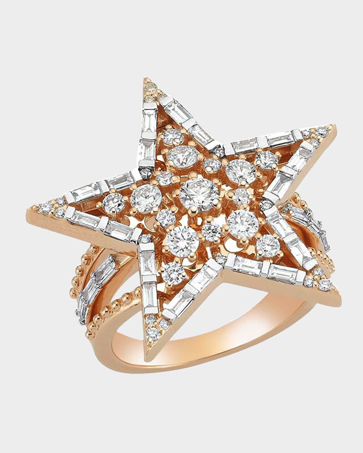 BeeGoddess Diamond and Ruby Bee Ring | Neiman Marcus