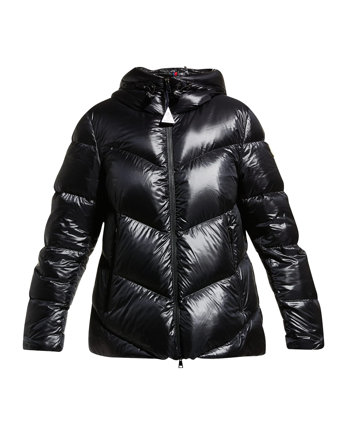 Moncler Hermine Hooded Puffer Jacket | Neiman Marcus