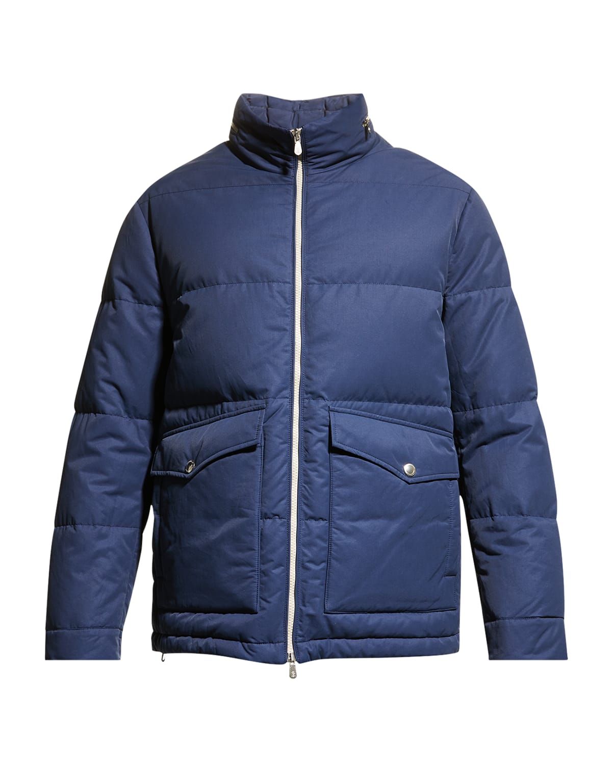 Moncler Men's Sanary Quilted Down Shirt Jacket | Neiman Marcus
