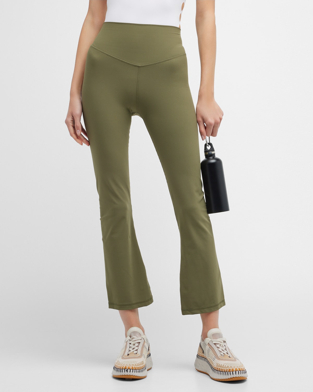 LaMarque Dawn Flared Leather Pants | Neiman Marcus