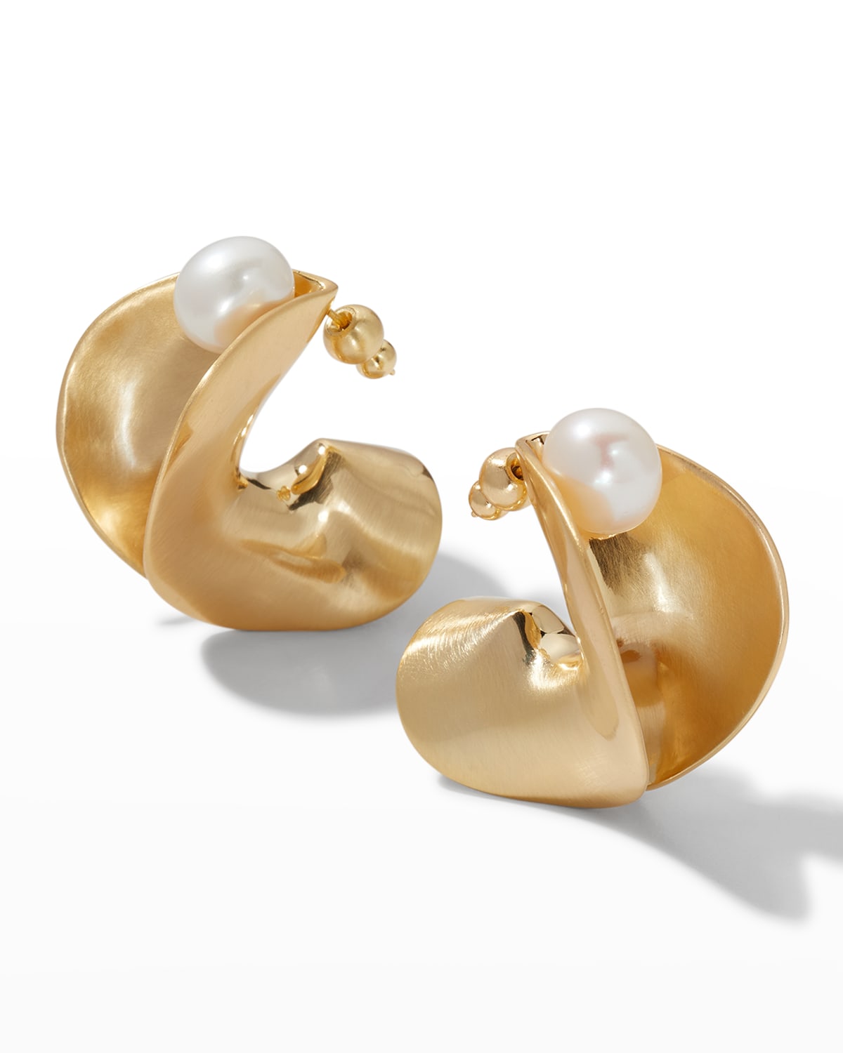 Cult Gaia Elka Hoop Earrings Neiman Marcus
