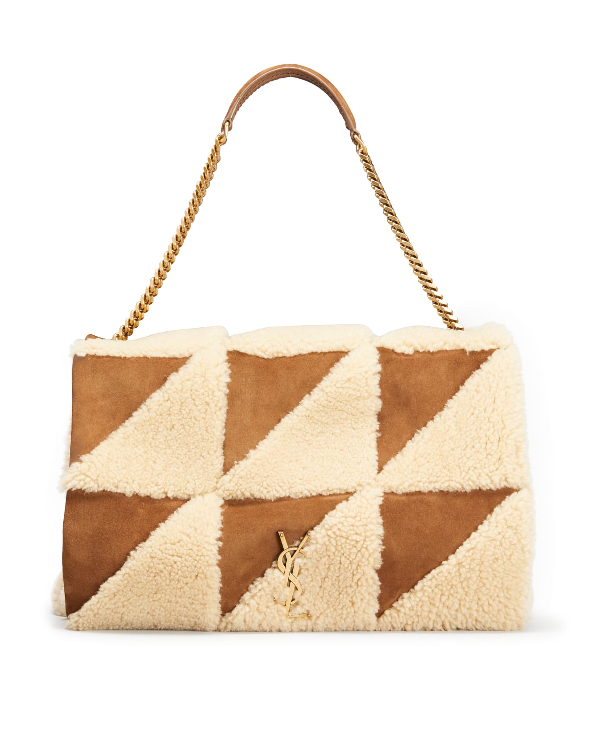 Saint Laurent Jamie Medium Patchwork Chain Shoulder Bag | Neiman Marcus