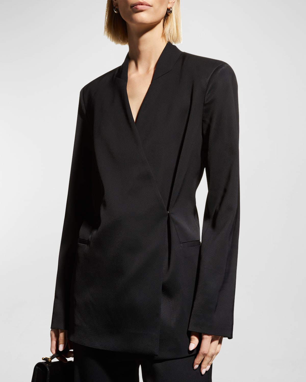 Stella McCartney Double-Breasted Blazer Jacket | Neiman Marcus