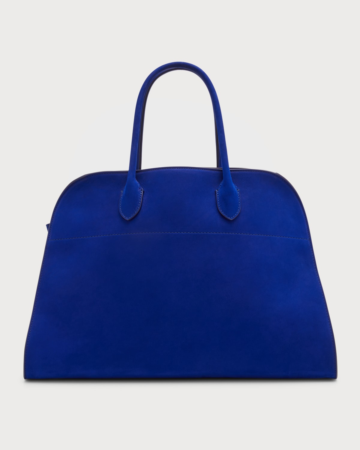 THE ROW Margaux 15 Top-Handle Bag in Suede | Neiman Marcus