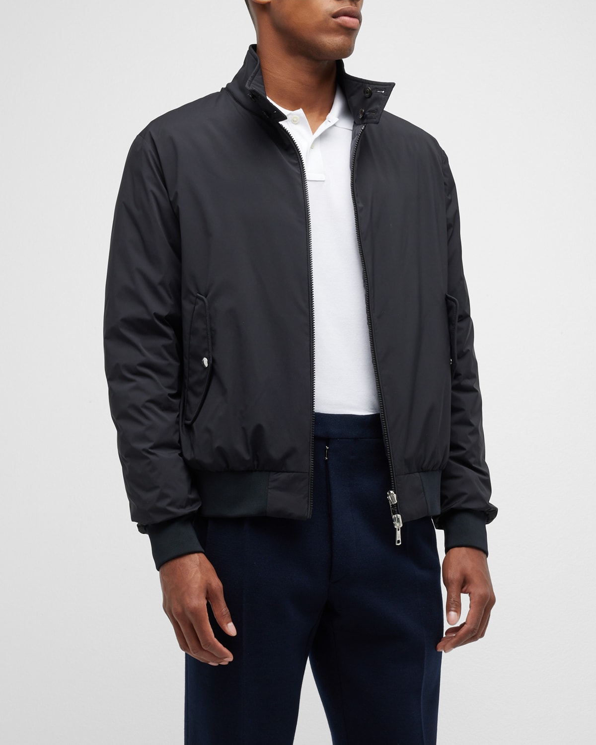 Canada Goose Men's Hybridge Huron Padded-Front Jacket | Neiman Marcus