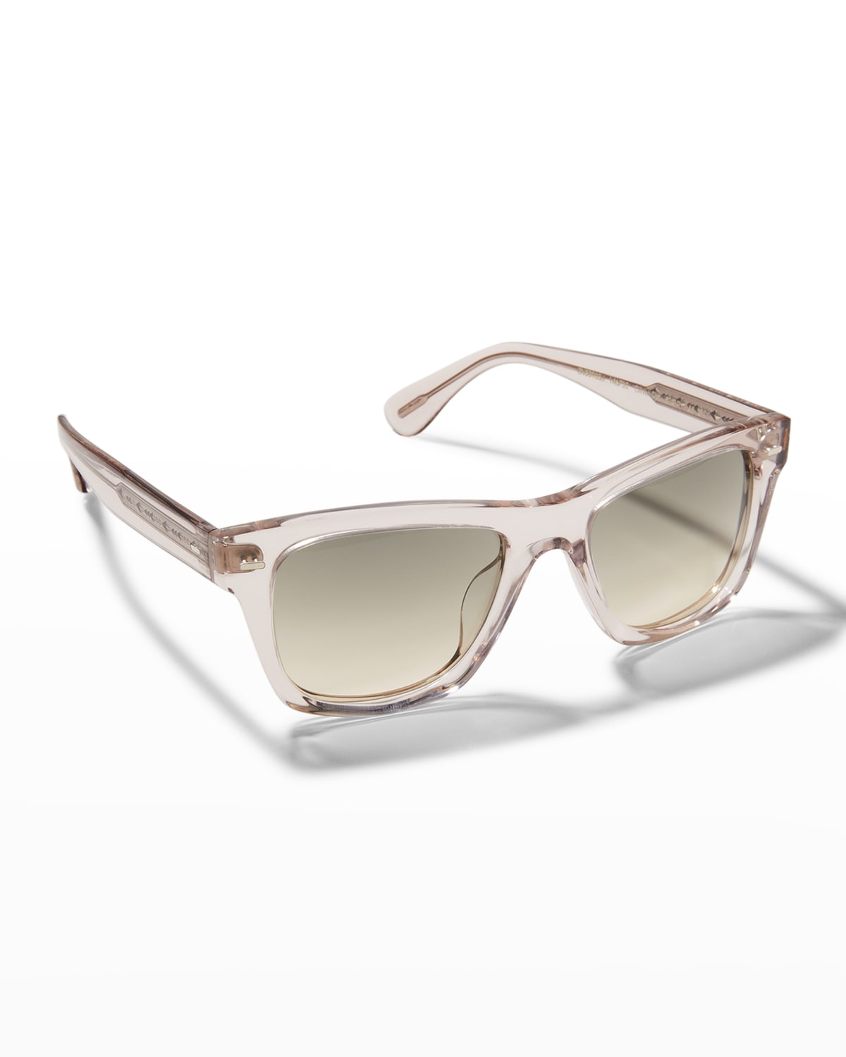 Oliver Peoples Men's Casian Gradient-Lens Rectangle Sunglasses | Neiman ...