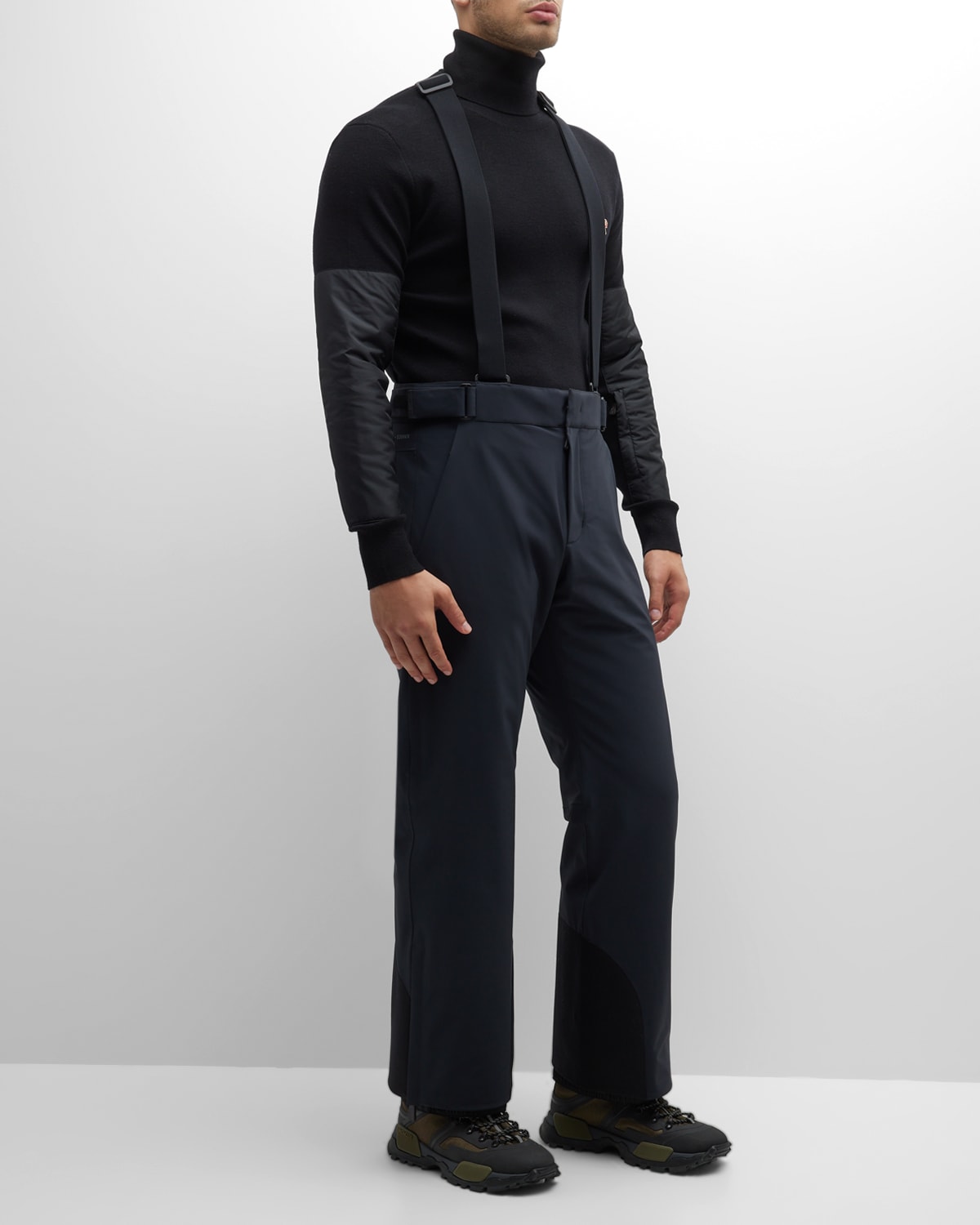 MONCLER GRENOBLE Men's Cerniat Colorblock Ski Jacket | Neiman Marcus