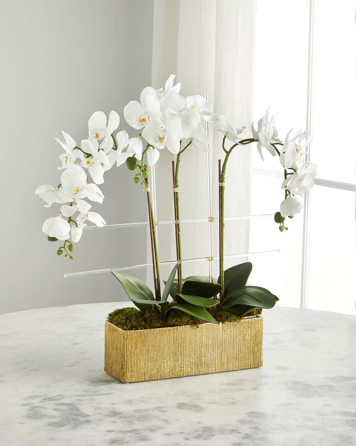 John-Richard Collection Dripping With Orchids Faux-Floral Arrangement ...