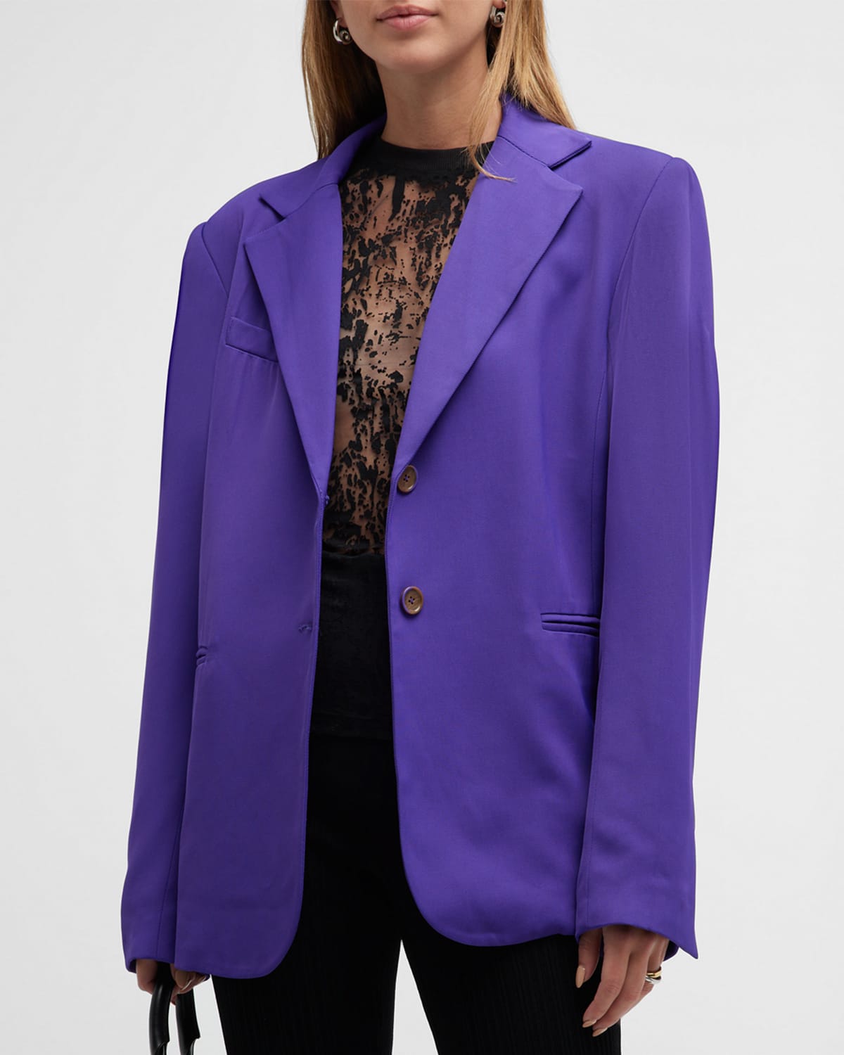 Elleme Tailored Pinstripe Suit Jacket | Neiman Marcus