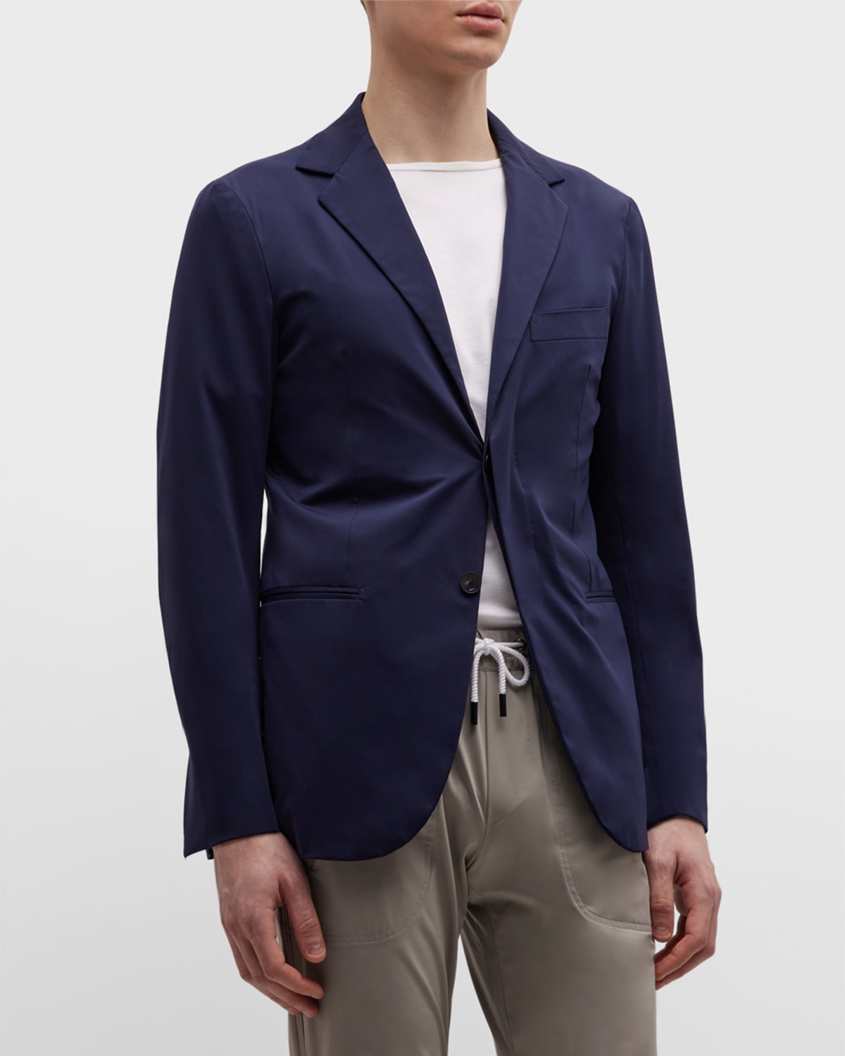 ZEGNA Men's Textured Cashmere-Blend Sport Coat | Neiman Marcus