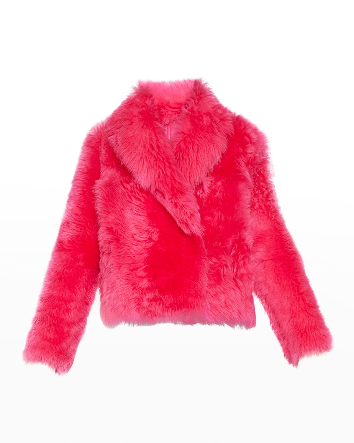 Apparis X Mansur Gavriel Faux-fur Coat Farfetch