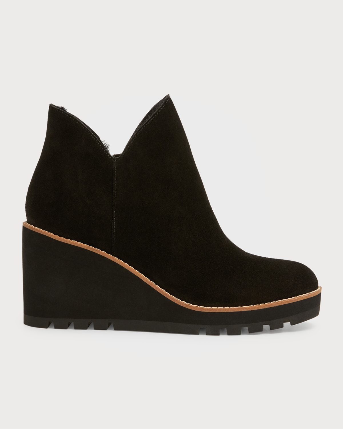 Eileen Fisher Caddy Wedge Chelsea Booties | Neiman Marcus