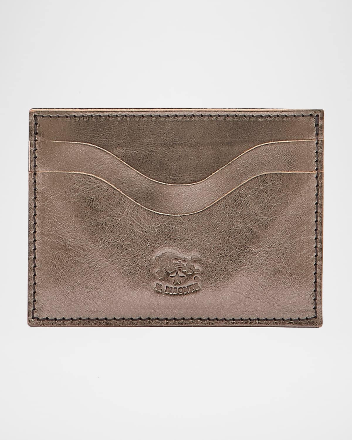 Il Bisonte Men's Vachetta Leather Bifold Card Case | Neiman Marcus