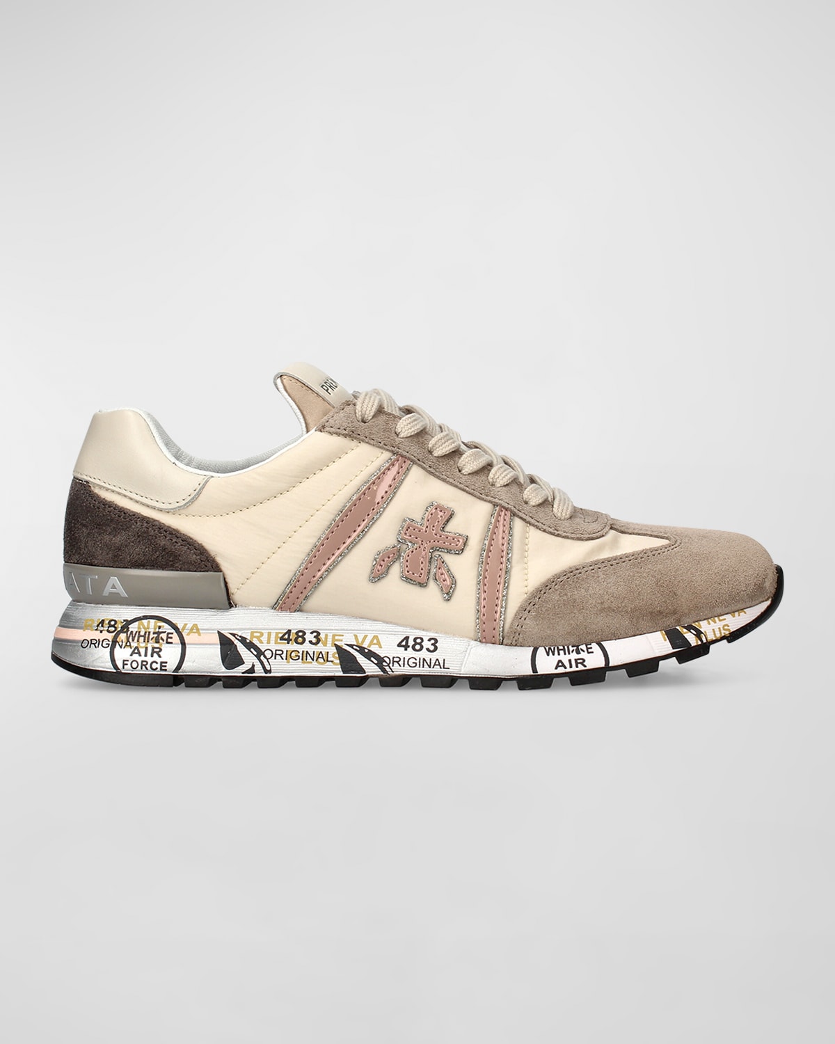 Aquatalia Lizbeth Colorblock Runner Sneakers | Neiman Marcus