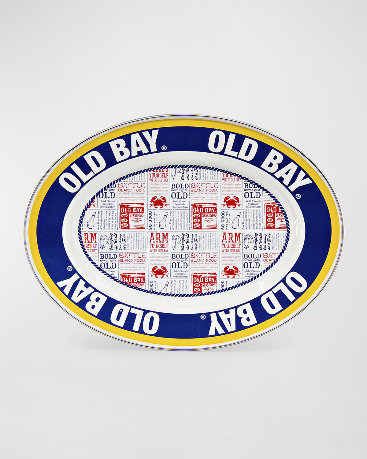 Golden Rabbit Lobster Oval Platter | Neiman Marcus