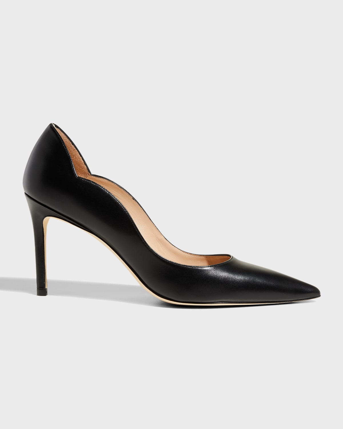 Prada 85mm Leather Pumps | Neiman Marcus