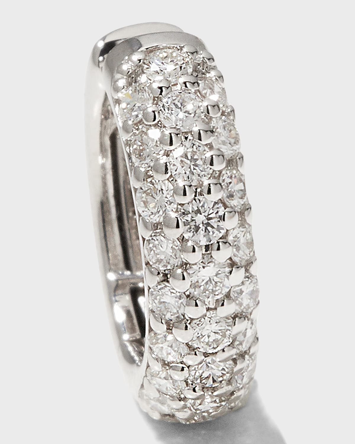 Leo Pizzo Iconic Flower 18k White Diamond Pendant | Neiman Marcus