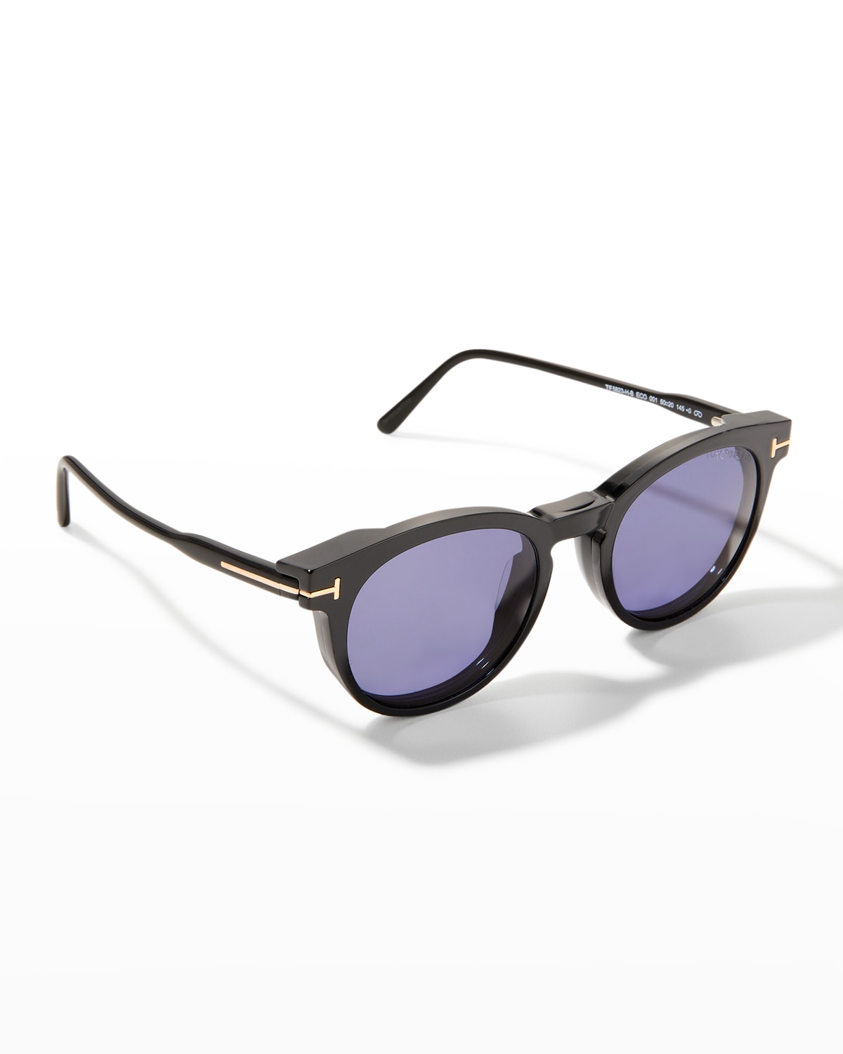TOM FORD Blue Light Blocking Two-Tone Acetate Cat-Eye Glasses | Neiman ...