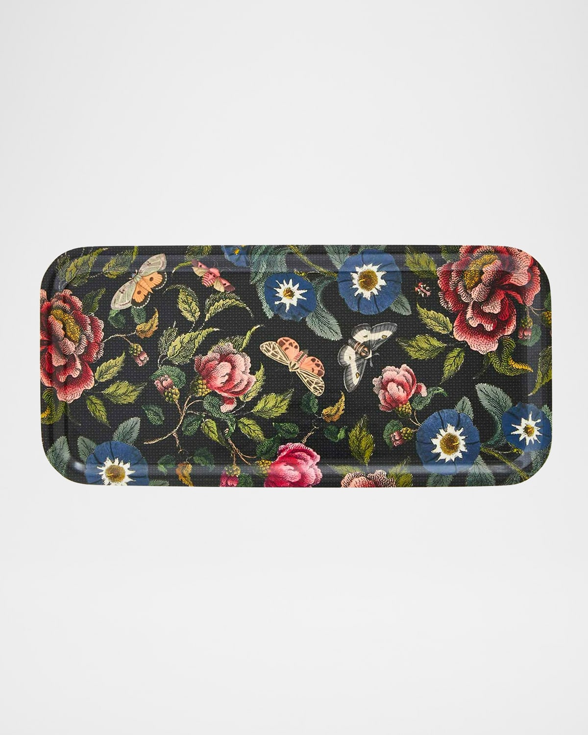 Spode Creatures of Curiosity Round Floral Birch Serving Tray | Neiman ...