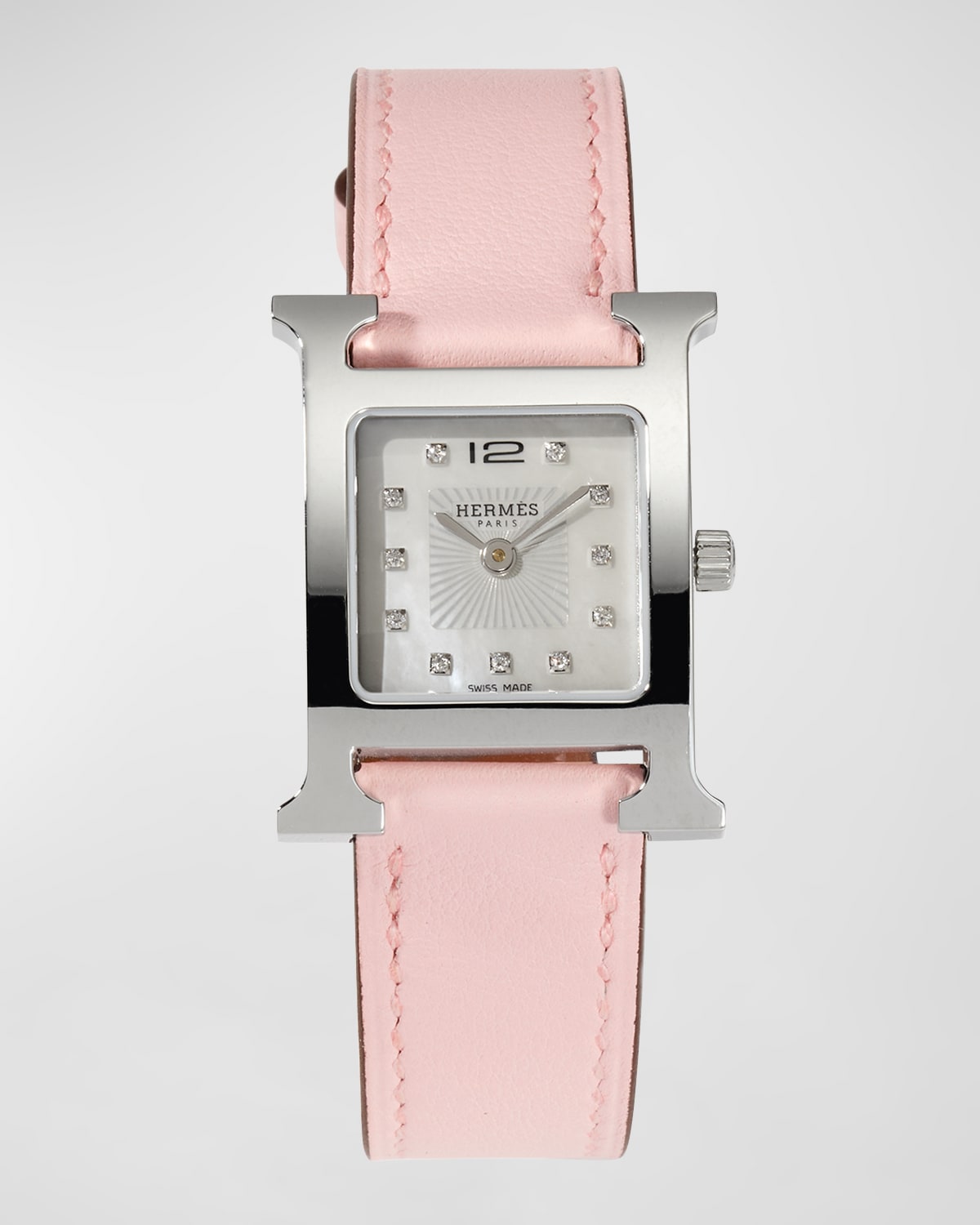 Hermès Heure H Watch, Small Model, 25 mm | Neiman Marcus