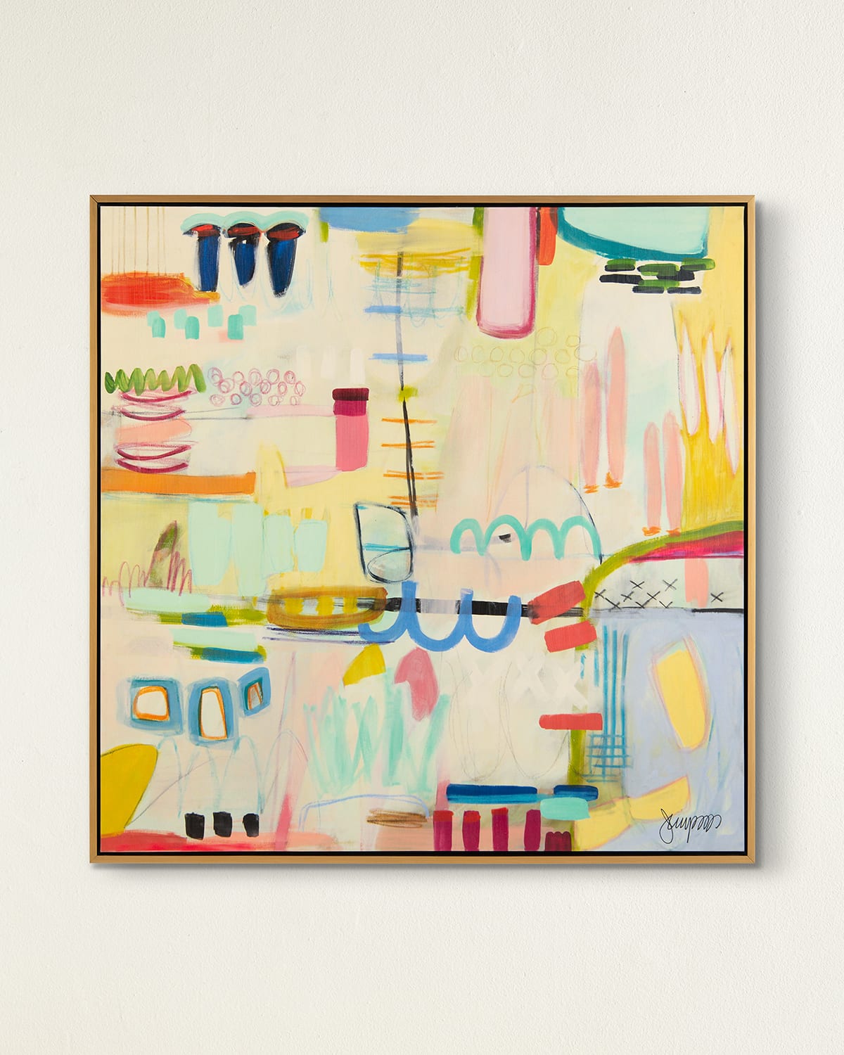 John-Richard Collection "Linen Dreams Gold" Giclee Wall Art by Claire ...