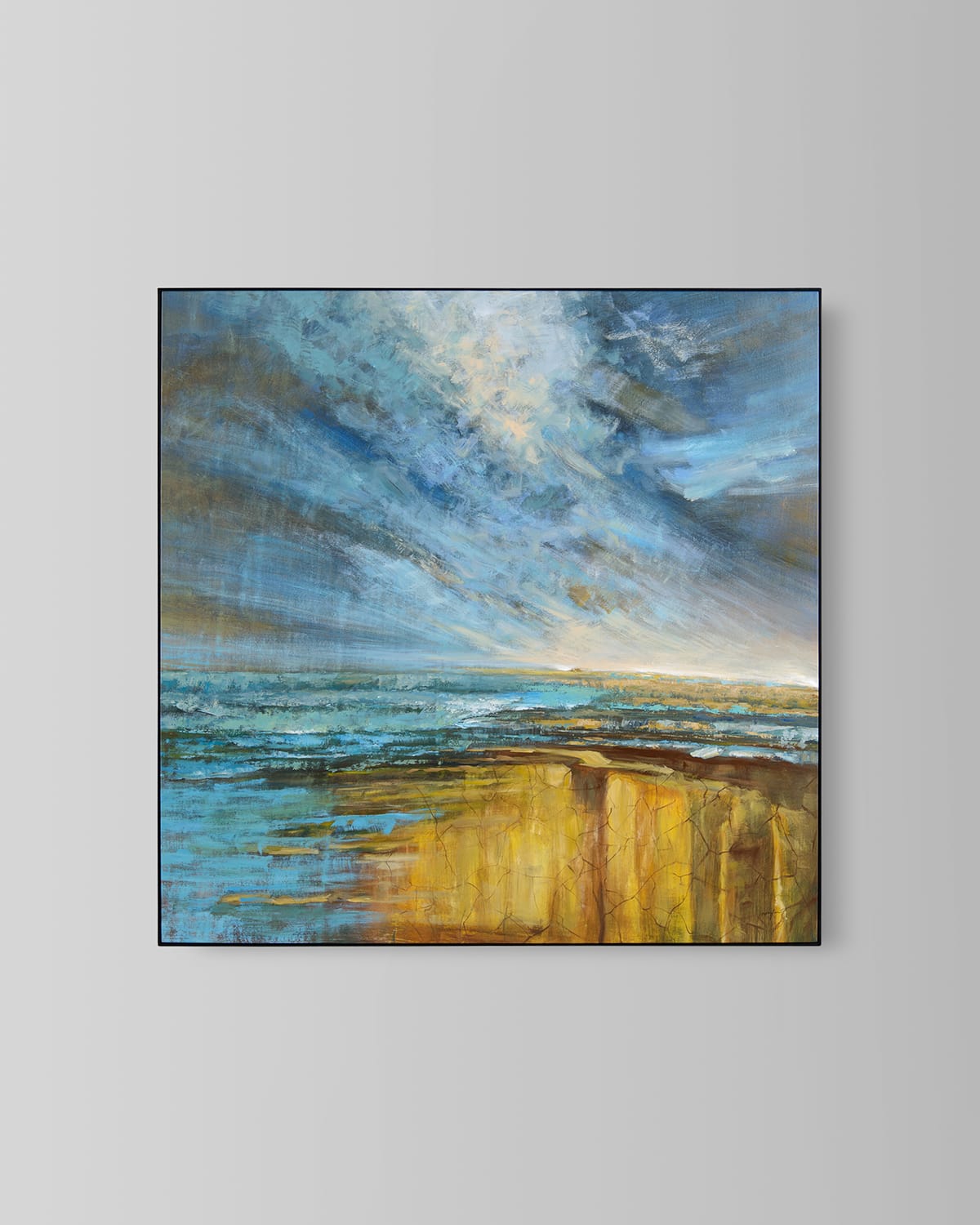 John-Richard Collection "Tranquil" Original Art By Teng Fei | Neiman Marcus