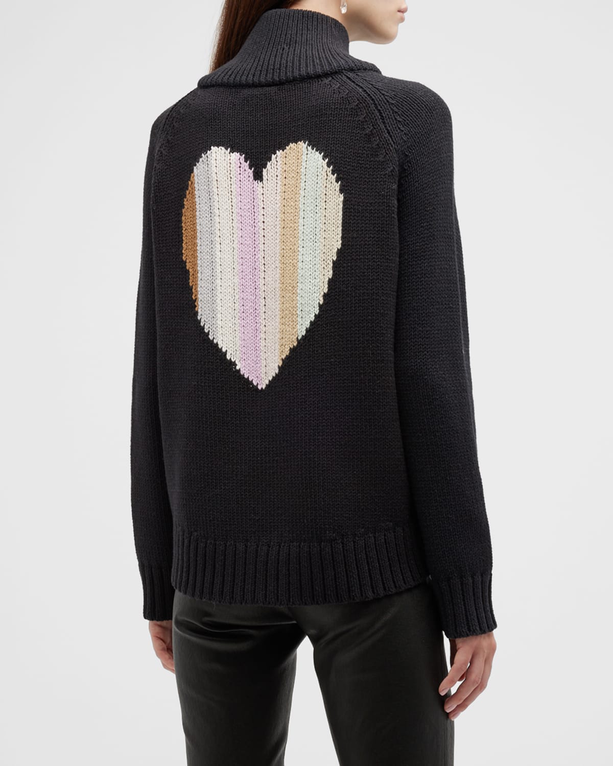 Lisa Todd Ice Breaker Cashmere Heart Sweater | Neiman Marcus