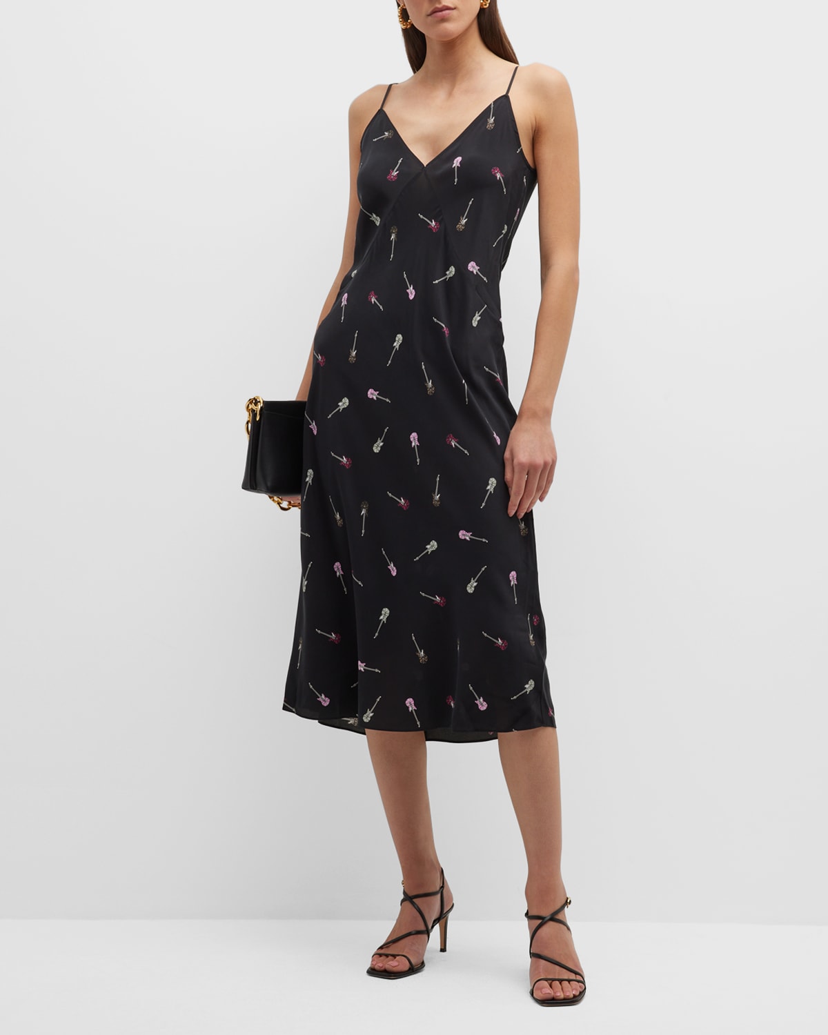 SER.O.YA Rowan Silk Slip Dress | Neiman Marcus