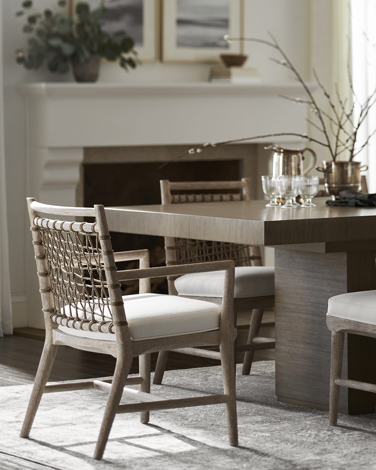 Palecek Pratt Arm Chair | Neiman Marcus