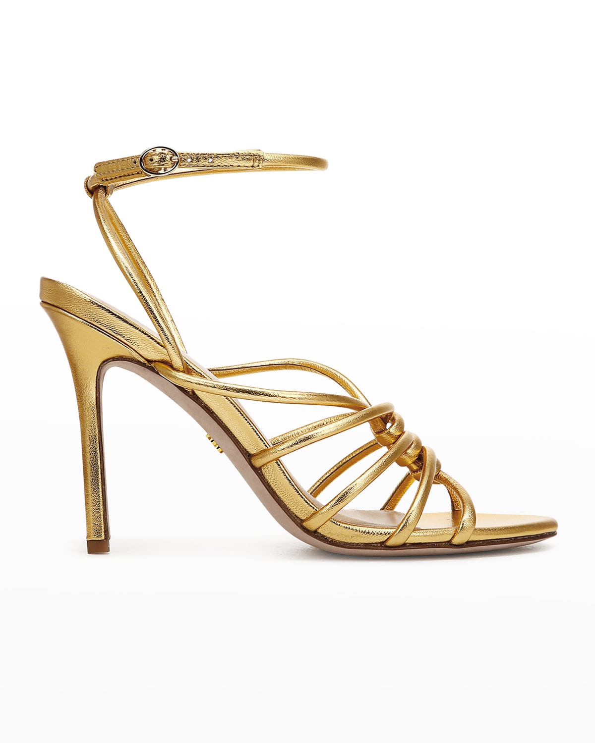 Veronica Beard Aneesha Twisted Crystal Stiletto Sandals | Neiman Marcus