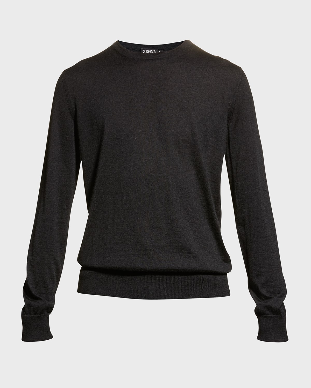 ZEGNA Men's Cashmere Crewneck Sweater | Neiman Marcus