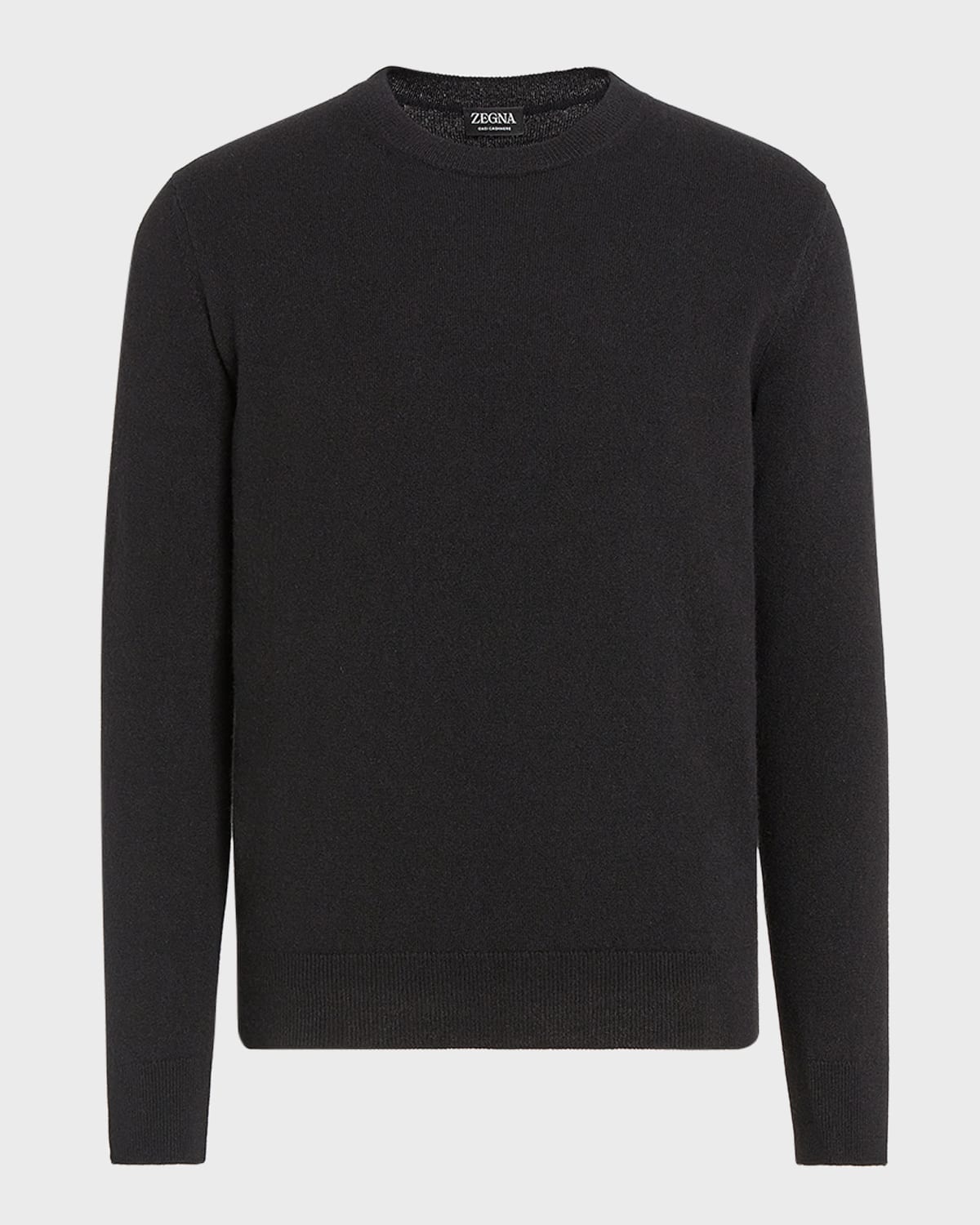 ZEGNA Men's Cashmere Crewneck Sweater | Neiman Marcus