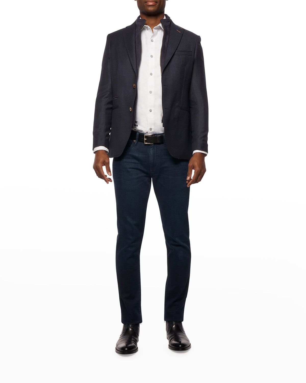 Robert Graham Men's Uptown Wool-Blend Sport Jacket | Neiman Marcus