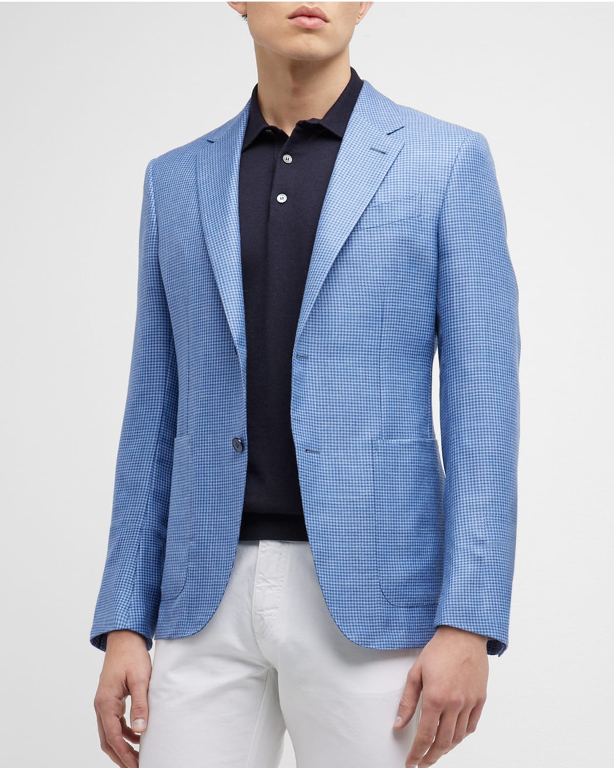 ZEGNA Men's Textured Cashmere-Blend Sport Coat | Neiman Marcus