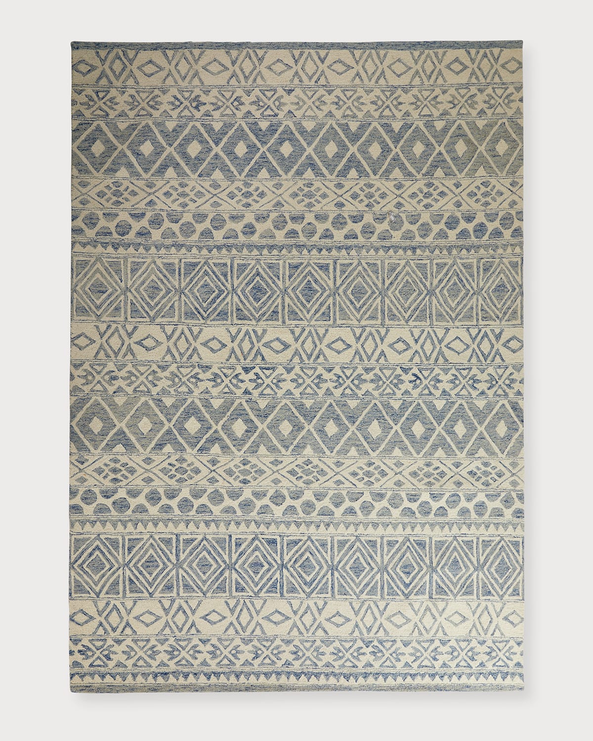 Lauren Ralph Lauren Percy Blue Hand-Woven Rug, 8' x 10' | Neiman Marcus