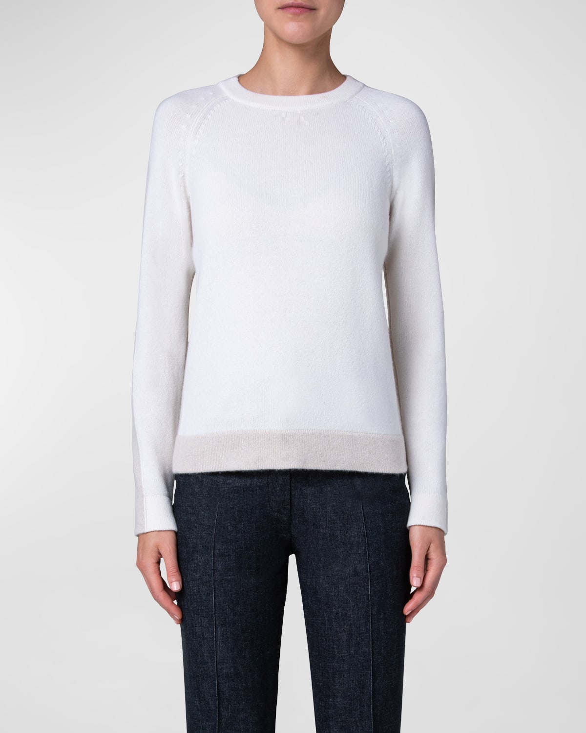 Akris Sequin Knit Sweater | Neiman Marcus