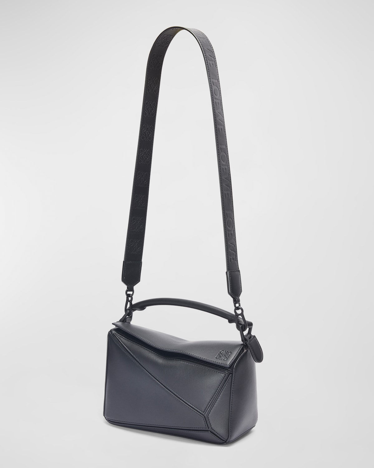 Loewe Puzzle Edge Mini Leather Top-Handle Bag | Neiman Marcus