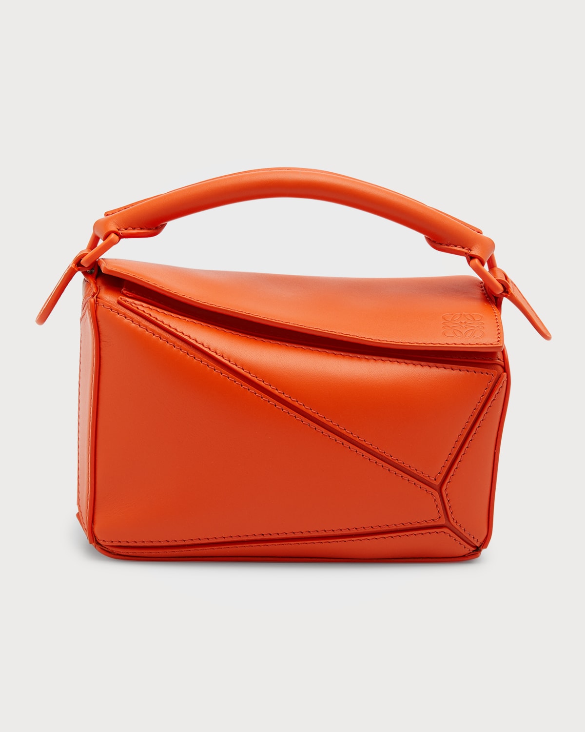 Loewe Puzzle Edge Mini Flower Top-Handle Bag | Neiman Marcus