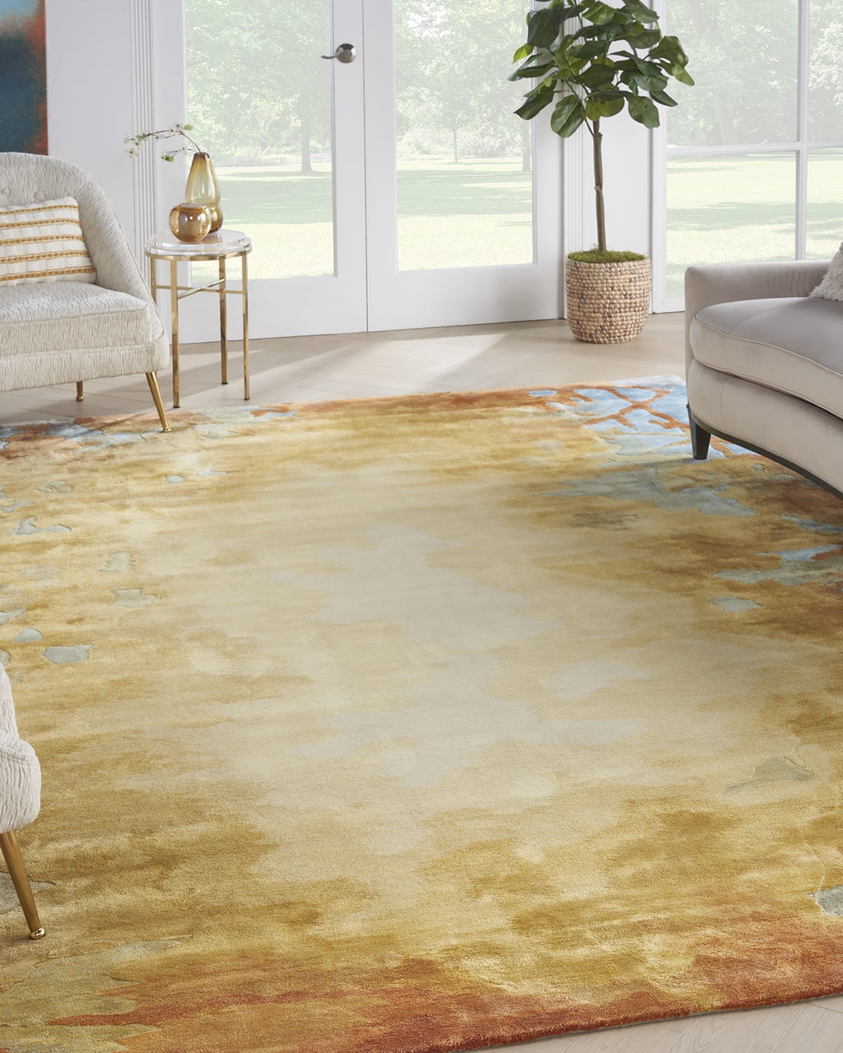 Nourison Luellah Hand-Tufted Rug, 10' x 14' | Neiman Marcus