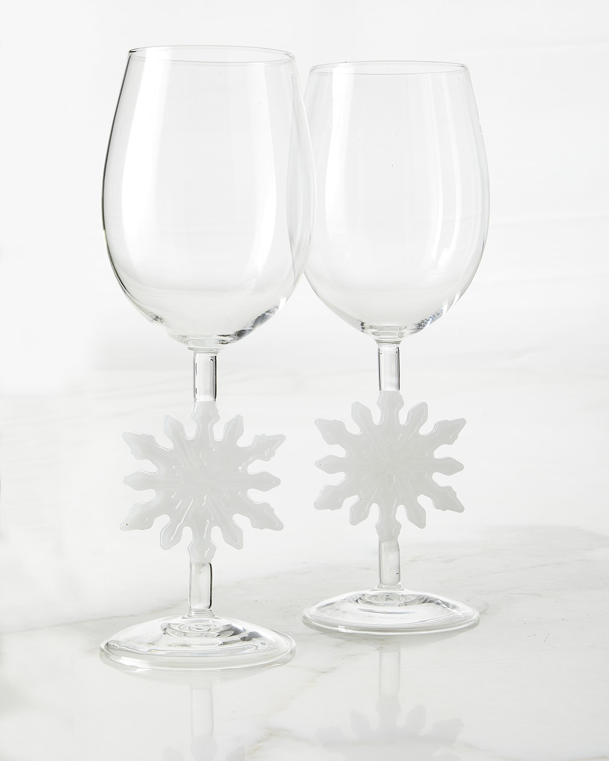Neiman Marcus Christmas Gingerbread Stemless Wine Glasses, Set of 2 ...