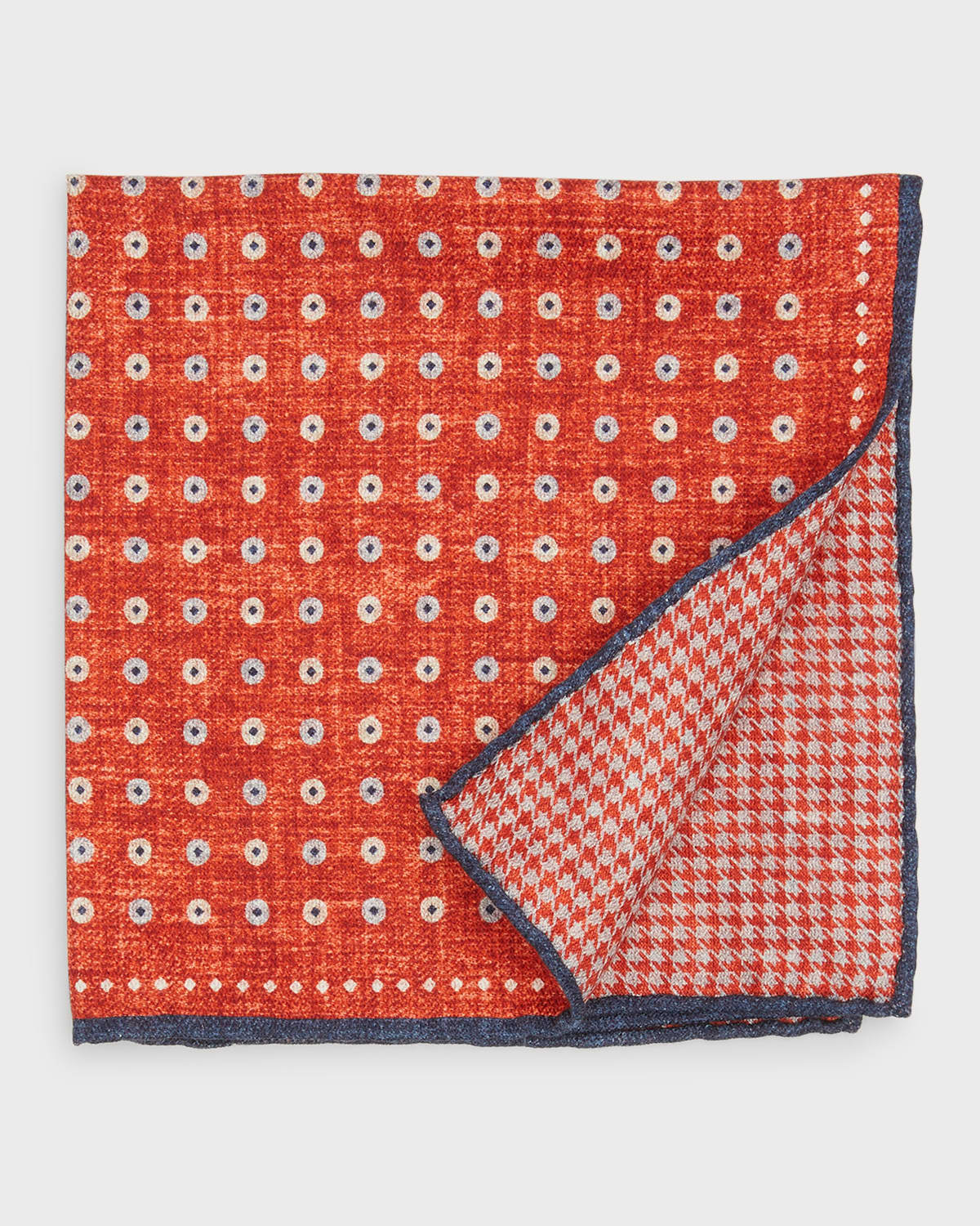 Brunello Cucinelli Men's Double Face Pocket Square | Neiman Marcus
